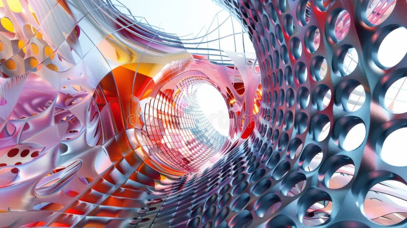 A Captivating Display of Prismatic Patterns Each One More Intricate and ...