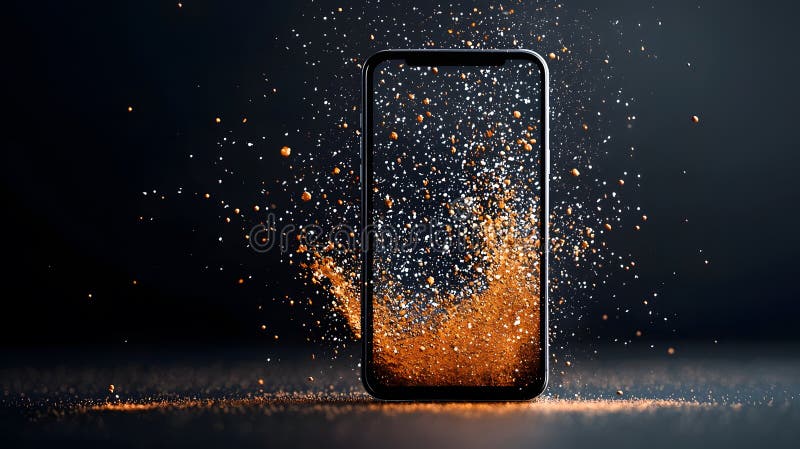 A Captivating Display of Technology with a Splash of Color and ...