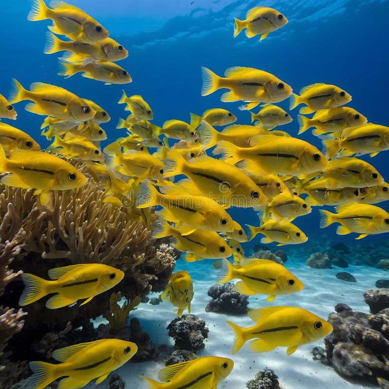 Rhythmic Unity: the Golden Basslet Fish in Perfect Synchronization ...