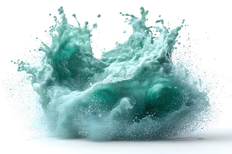 Dynamic Aqua Explosion for Creative Designs and Posters Generative AI ...