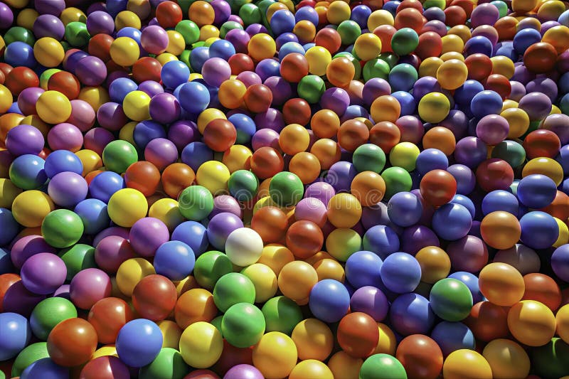 A Colorful Ball Pit Documentary Photography Capturing Joy and Playful ...