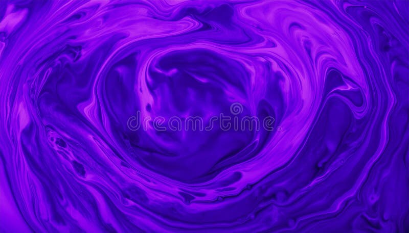 Mesmerizing Swirling Liquid Background with Purple Color Stock ...