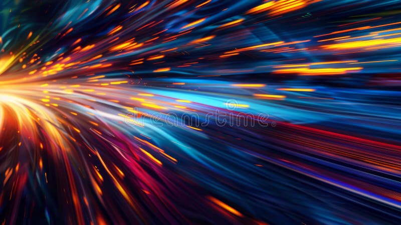 Captivating Dynamic Light Trails in Motion Creating Technology and ...