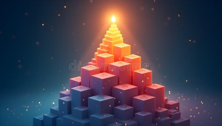 A Captivating, Dynamic Visualization Illustrating the Process of Upward ...