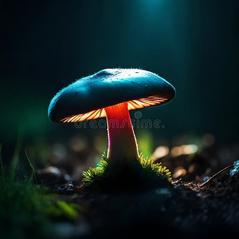 Captivating and Eerie, Abstract Scene with a Touch of Horror Stock ...