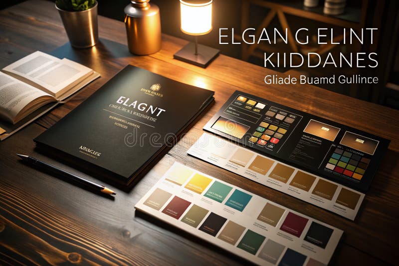 Showcase Your Brand Identity a Comprehensive Brand Guideline Kit Design ...