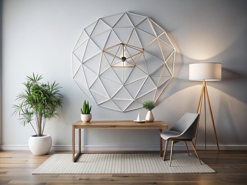 Geometric Facade Design Sleek Minimalist Architecture with Modern ...