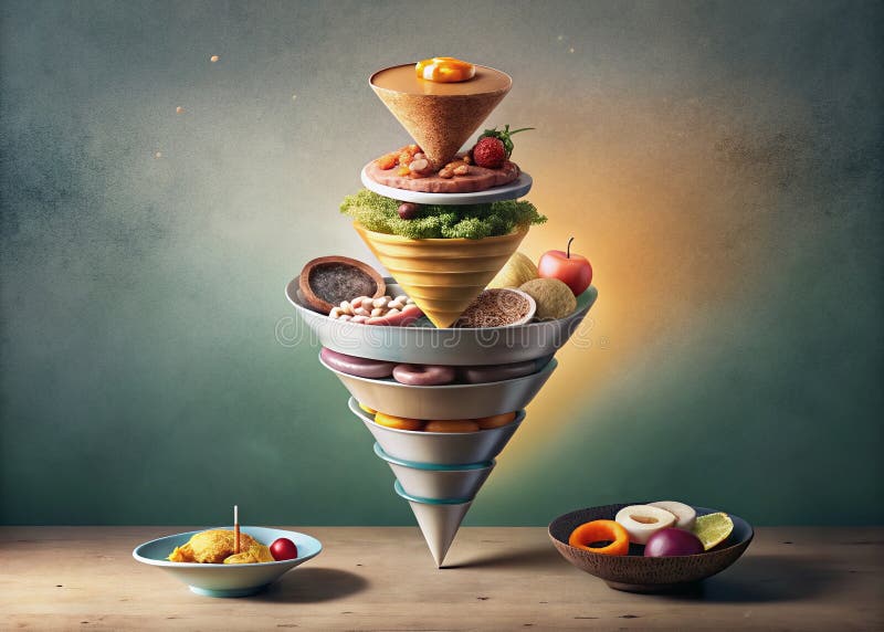 Captivating Food Photography Presentation Infographic a 5Element Cone ...