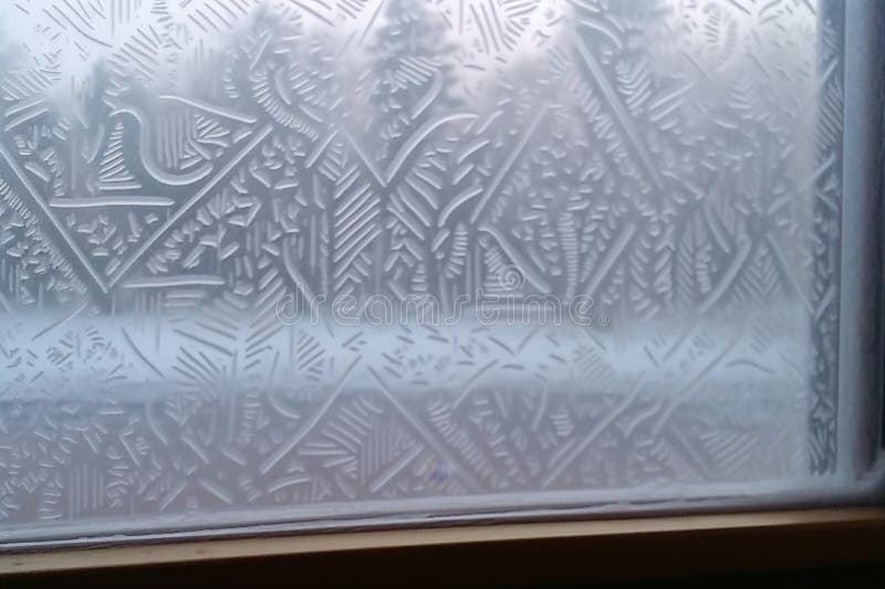Captivating Frozen Windows. Revealing the Sublime Beauty of Intricate ...