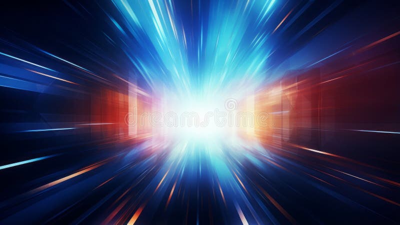 Captivating Glimpse of the Future in Abstract Background Stock ...