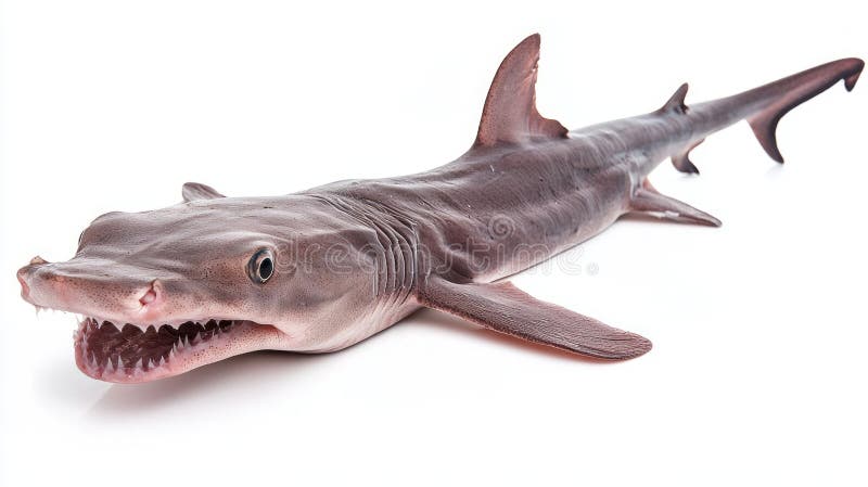Captivating Goblin Shark Showcases Its Distinctive Long Snout and Sharp ...