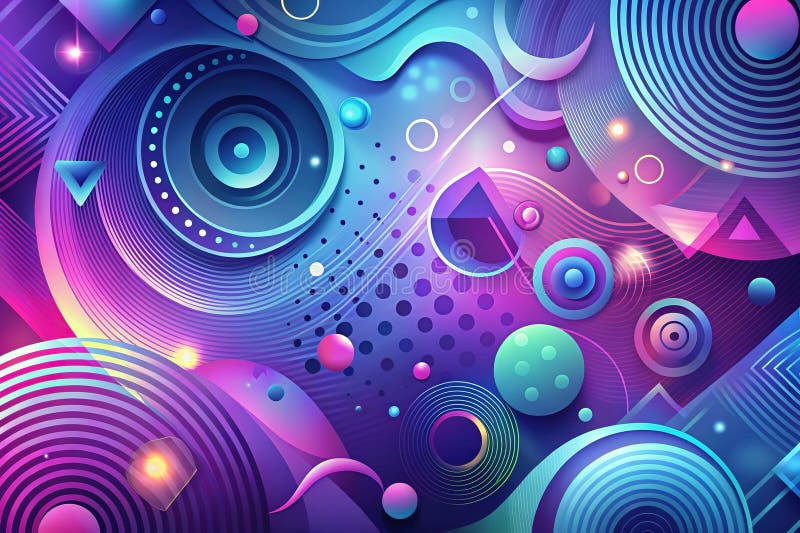 Captivating Gradient Background a Dynamic Blend of Blues and Purples ...