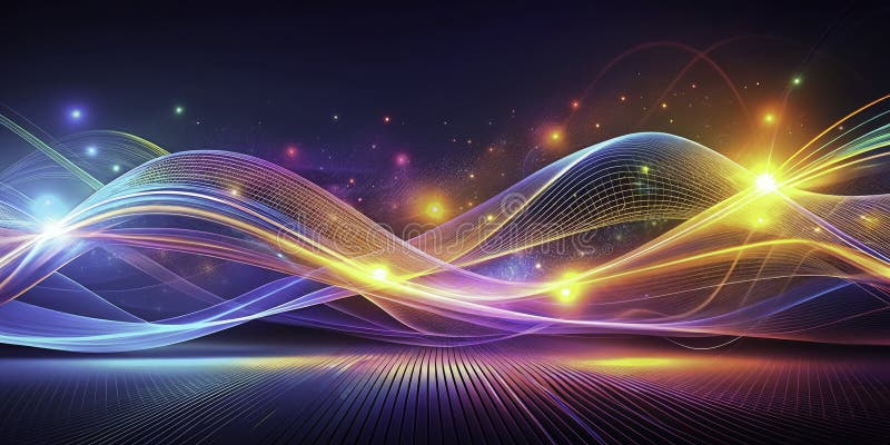 Captivating Gradient Wave Banner Modern Technology Design for Dynamic ...