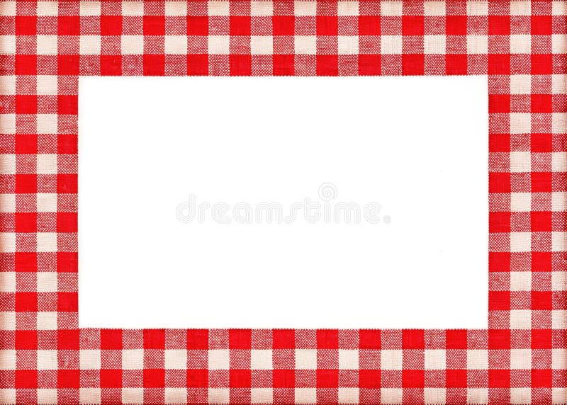 Checkered Cloth Clip Art Borders