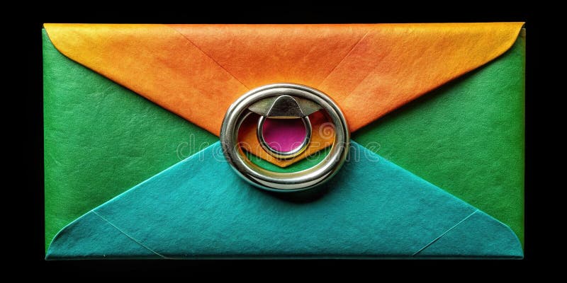 Vintage Aluminum Can Ring Pull on Antique Paper Envelope a Retro ...