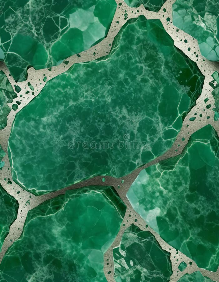 Captivating Green Jasper Mineral Reveals Its Textured Surface with ...