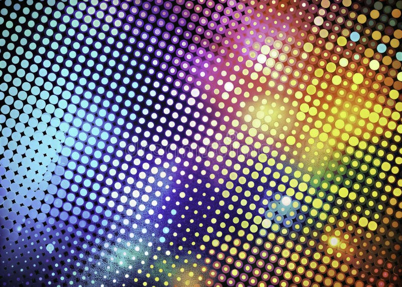 Abstract Halftone Polka Dot Gradient Wallpaper: a Repeating Pattern of ...