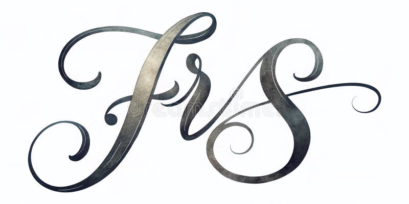 Captivating Hand Lettered Initial F Logo Design Elegant Script Font for ...