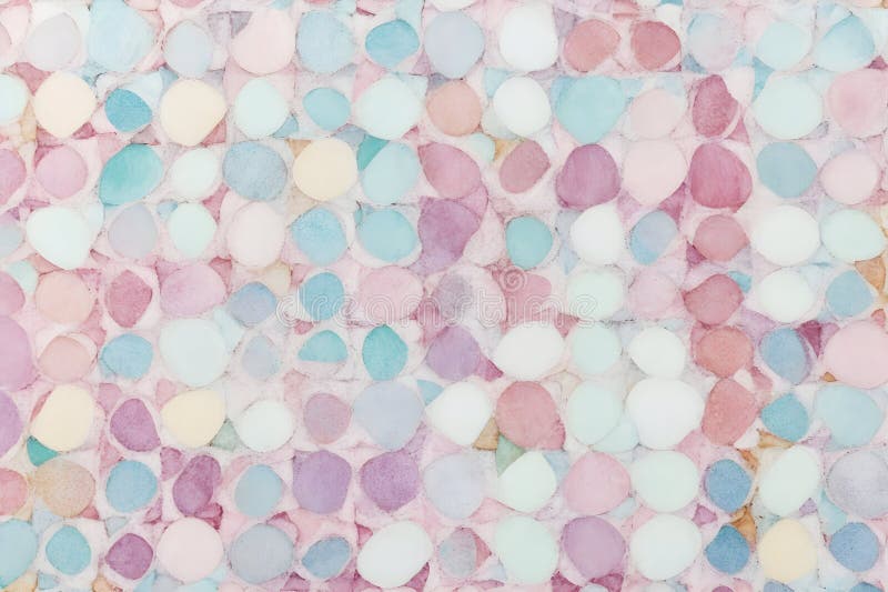 A Captivating, Horizontal Mosaic of Pastel Shades Pattern Generated by ...
