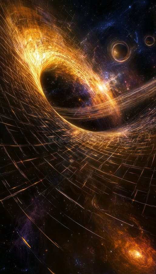 Captivating Illustration of Gravity S Effects on Space Time with ...