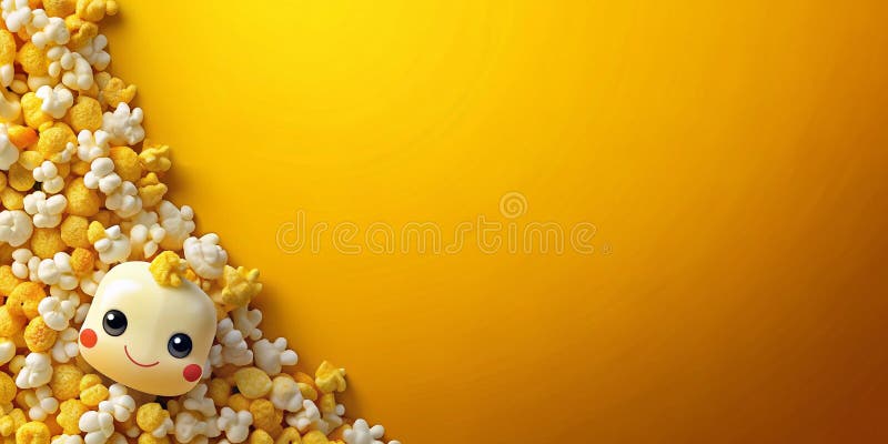 Cartoon Popcorn Kernel Stock Illustrations – 968 Cartoon Popcorn Kernel ...