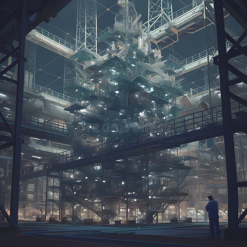 Industrial Marvel: the Ultimate Automated Assembly Line Stock ...