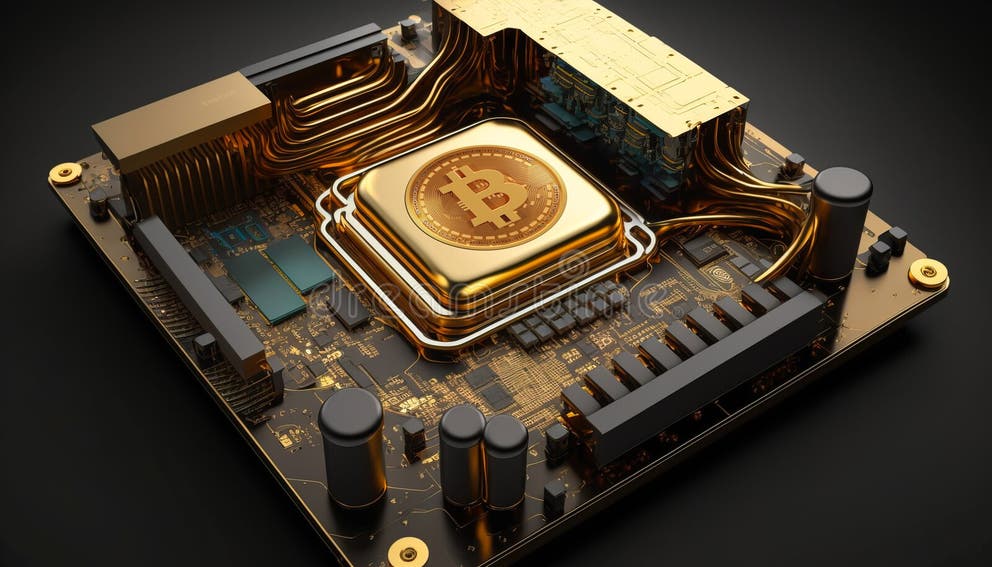 Bitcoin in Processor - Cryptocurrency Mining: Profitable Business ...