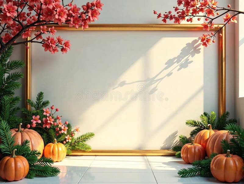 Stunning Golden Frame a Professional Architectural Image with Sharp ...