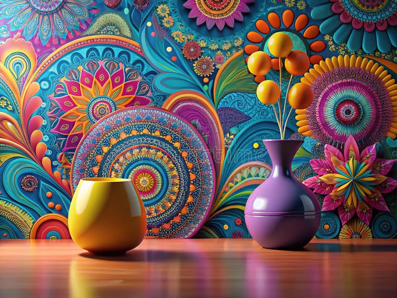 Dynamic LeftAligned Image with Striking Abstract Background Design ...