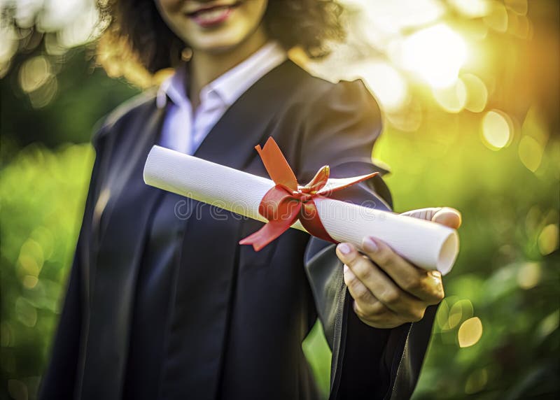 Celebrating Academic Achievement a Closeup Look at Graduation Documents ...