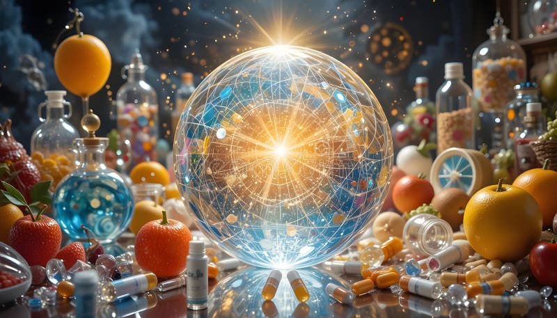 Global Wellness & Nutrition Stock Image - Image of global, generation ...