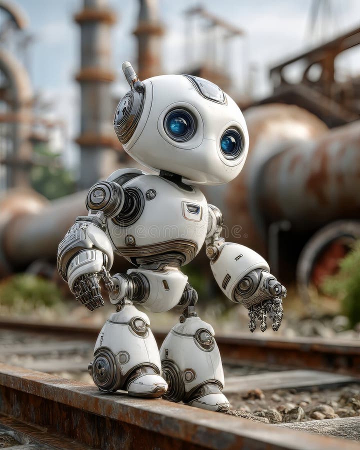 Innovative Toy Robot on a Train Track: Unleashing the Future of ...