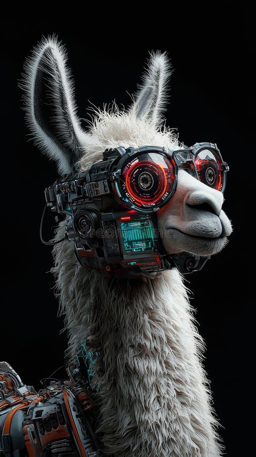 Futuristic Robotic Llama Stock Illustrations – 12 Futuristic Robotic ...