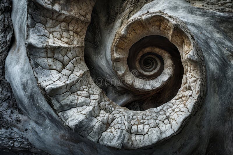 Swirling Vortex of Textures Stock Illustration - Illustration of ...