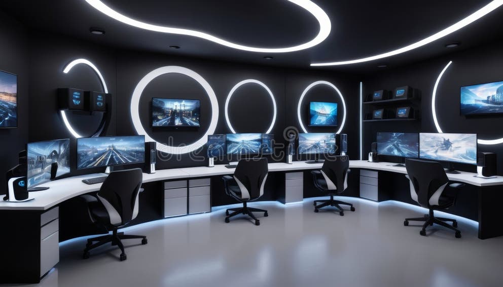 Tech Workstations Stock Illustrations – 1,007 Tech Workstations Stock ...