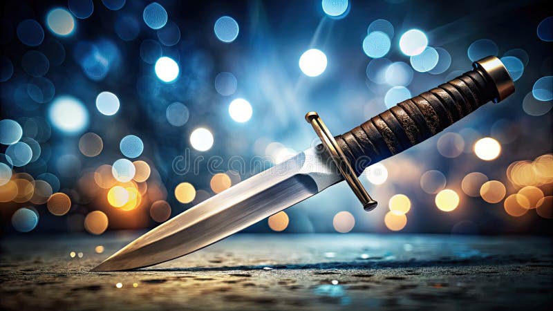 A Dagger in the Night Ominous Symbol of War Strength and Strategy ...