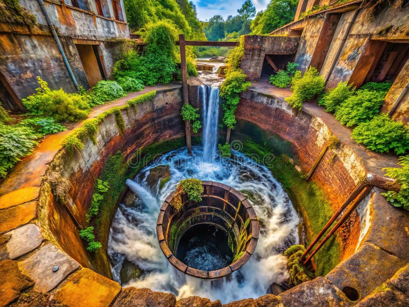 A Dramatic Exploration of a Defunct Tubewell Capturing Industrial Decay ...