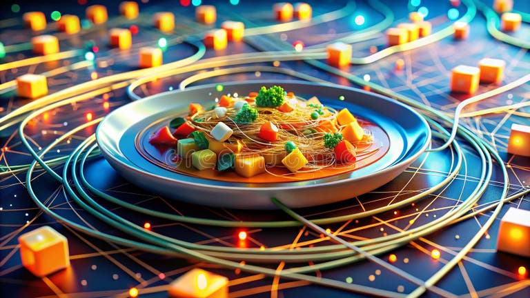 Visualizing the Future of Digital Communication a Futuristic Data ...