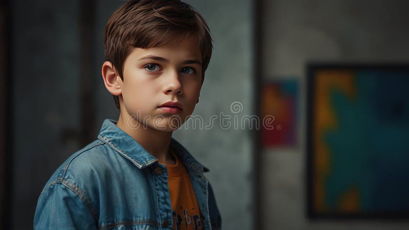 A Ferocious Portrait of a Childs Anger a Powerful Image Capturing ...