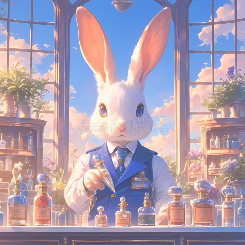 Rabbit Perfumer Stock Illustrations – 13 Rabbit Perfumer Stock ...