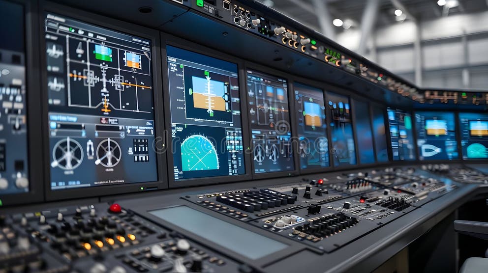 Advanced Avionics Array, a Sophisticated Command Center for Aerospace ...