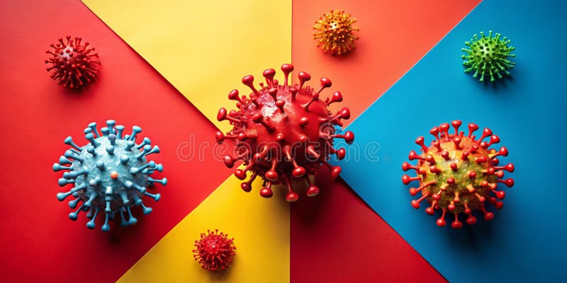 Understanding HIV a Colorful Abstract Representation of a Complex ...