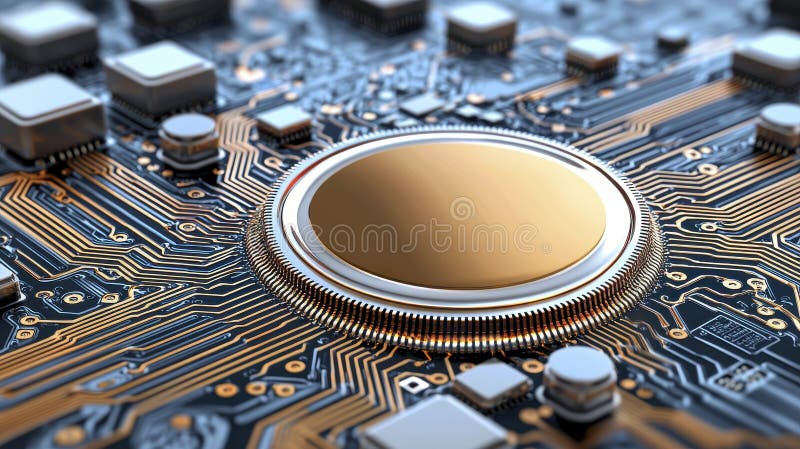 Explore the Intricate World of Microchips and Technology with this ...