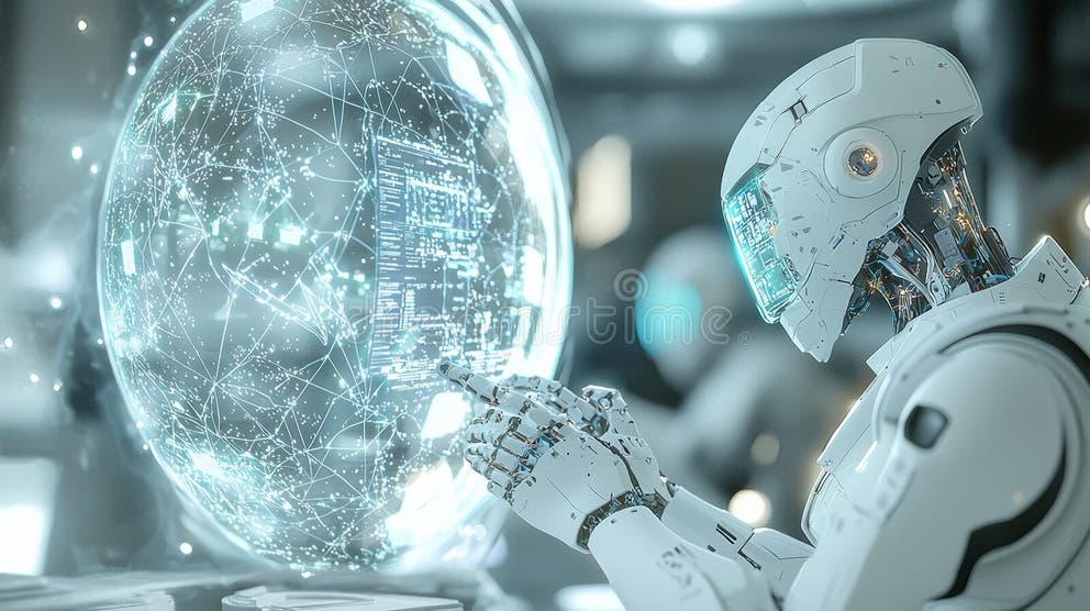 Exploring the Intersection of Artificial Intelligence and Robotics with a Robot Holding a Paper ...