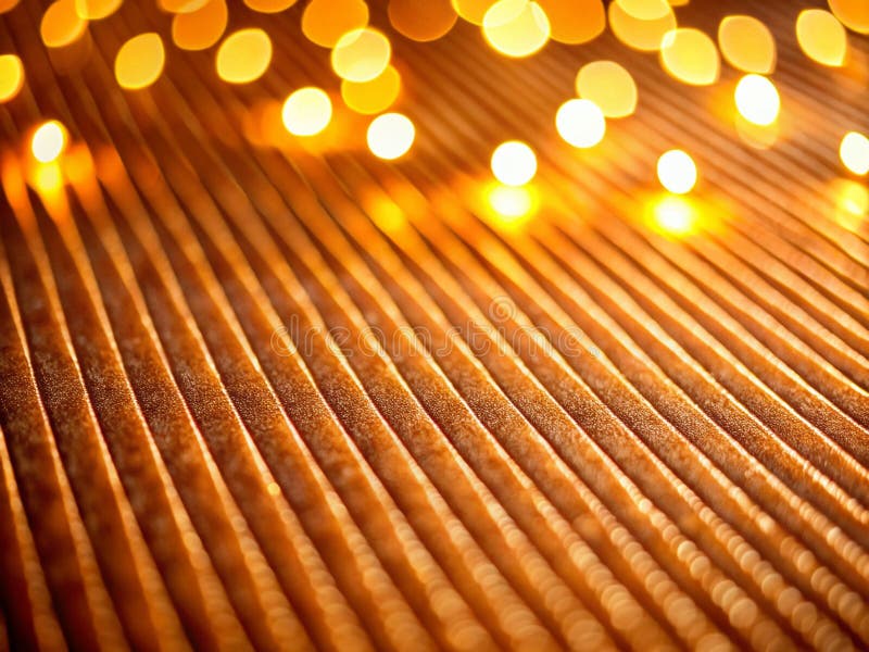 Rustic Brown Striped Craft Paper Background with Bokeh Effect Ideal for ...