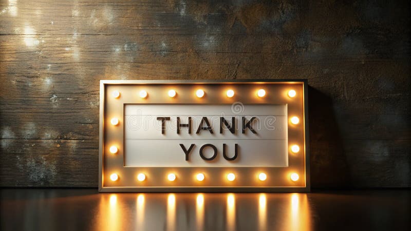 Expressing Gratitude with a Glowing Thank You Note a Stunning Visual of ...