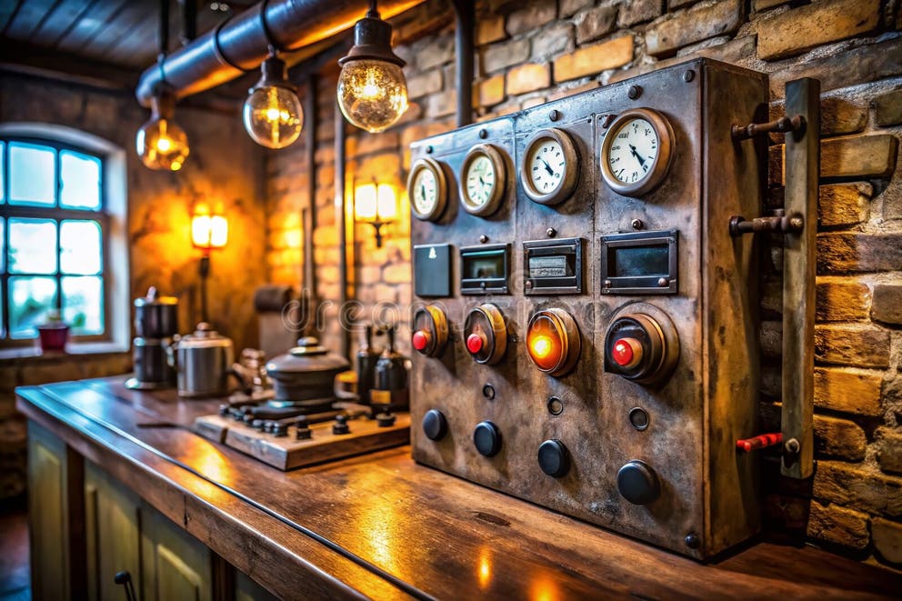 Rustic Kitchen Electrical Panel EnergyEfficient Wiring and Metering in ...