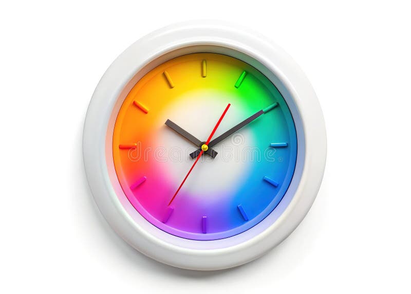 Minimalist Twelve OClock Circle Clock a Strikingly Simple White ...