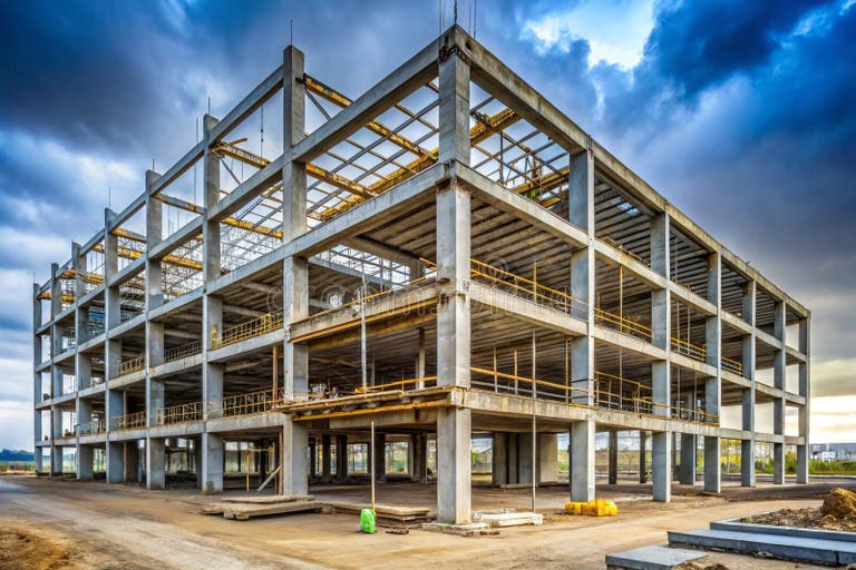 Modern Architectural Marvel Under Construction a Glimpse into the ...