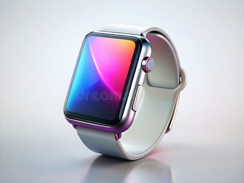 Sleek Modern Smartwatch with a Crisp Digital Display a Glimpse into the ...